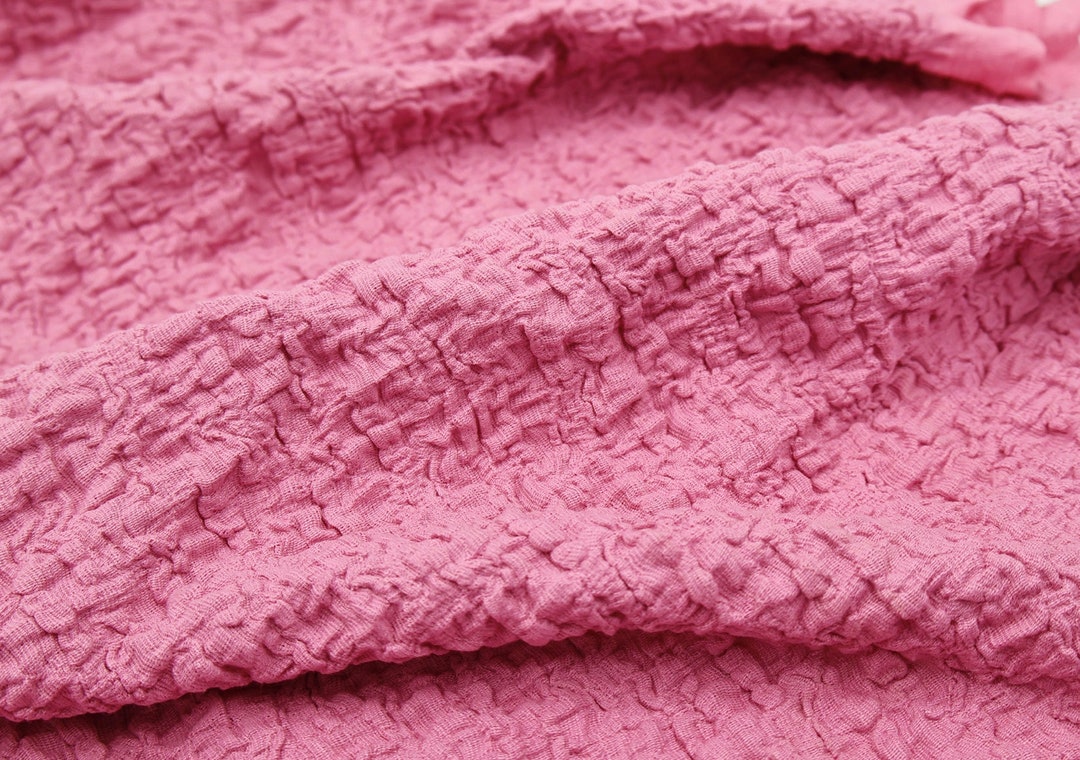 Textured Cotton Fabric by the Yard - Etsy