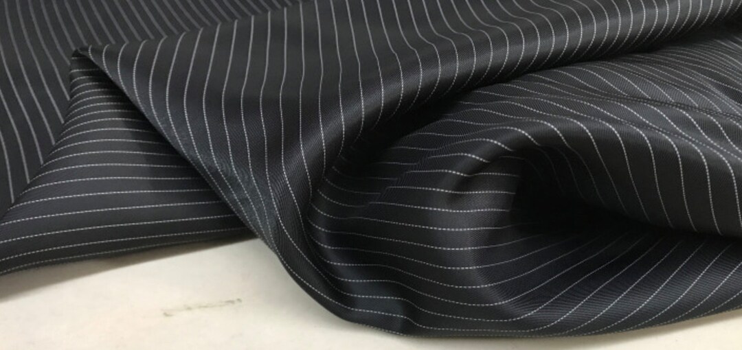 Bemberg Cupra Fabric Striped Cupro Lining Fabric by the Yard - Etsy