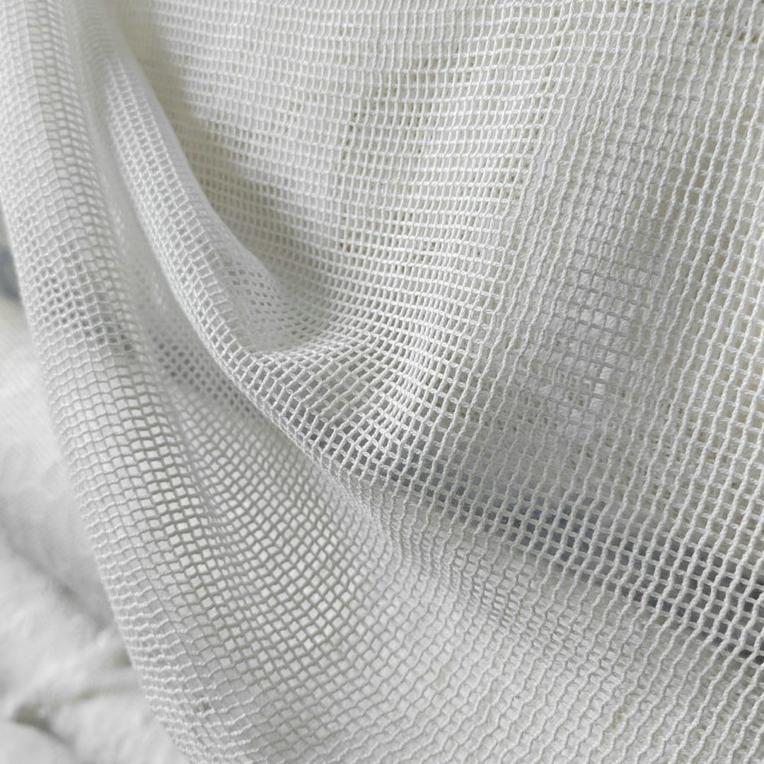 Cotton Mesh Fabric by the Yard - Etsy