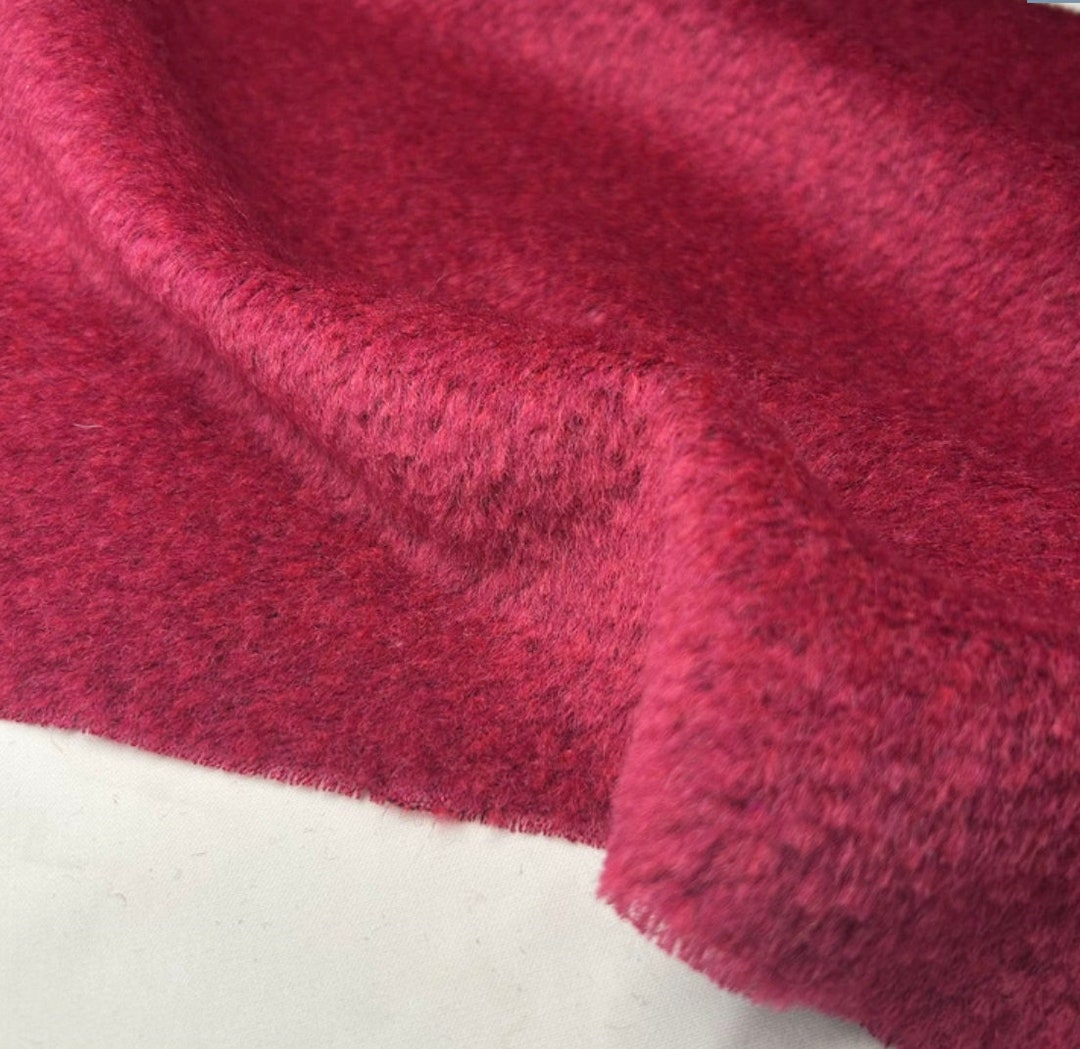 Alpaca Wool Fabric by the Yard - Etsy