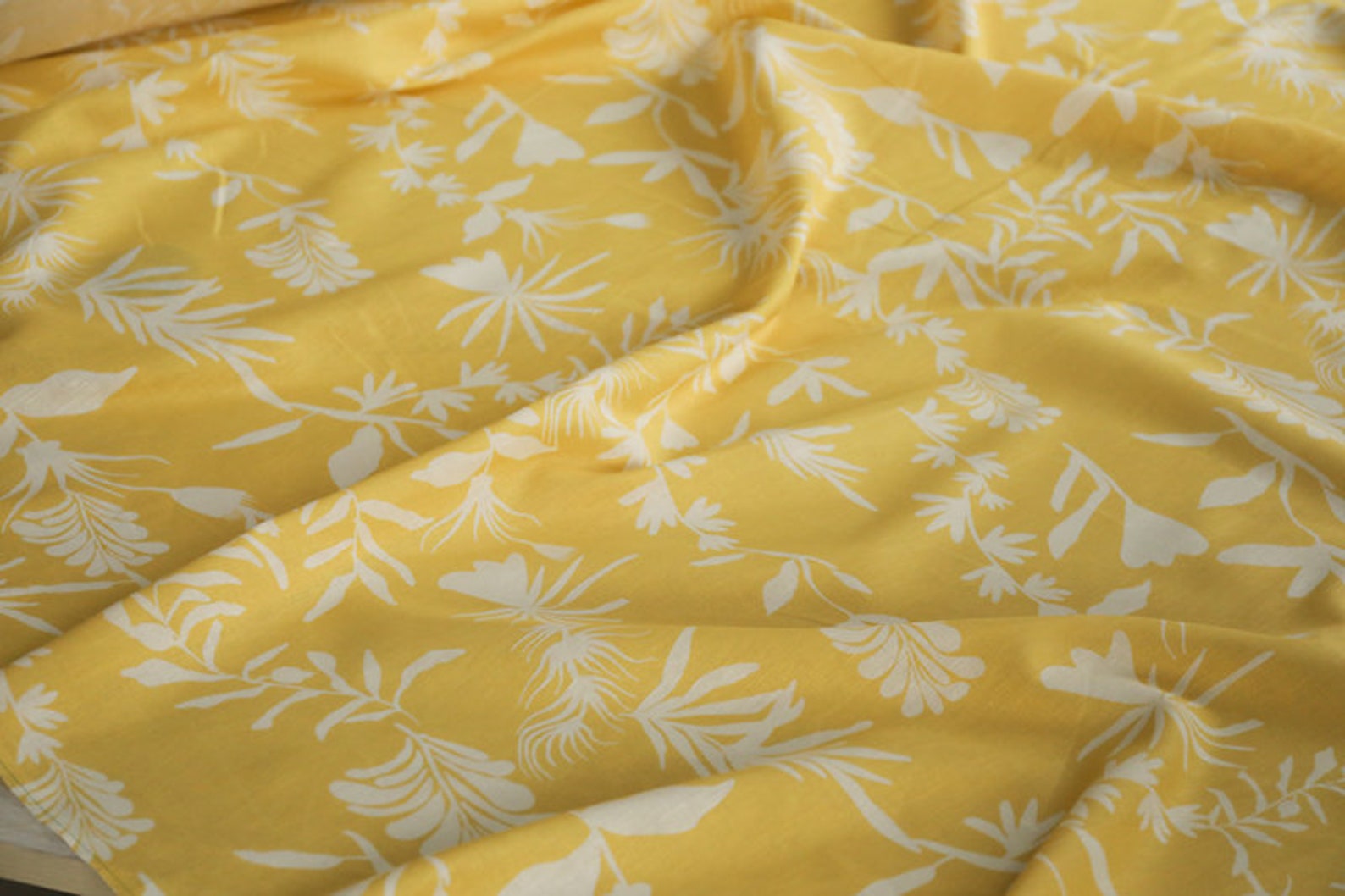 Print floral Leinen Stoff Bulk Stock | Etsy