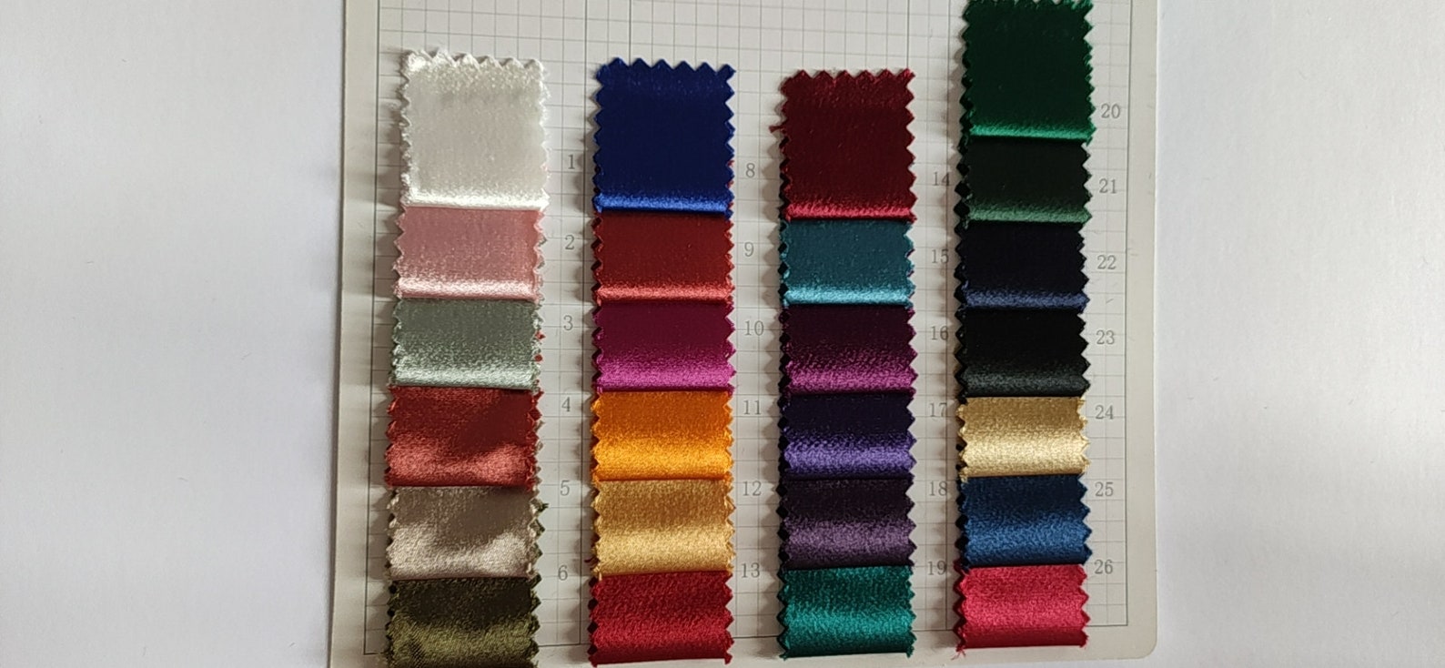 Multi color options triacetate satin fabric by the yard | Etsy