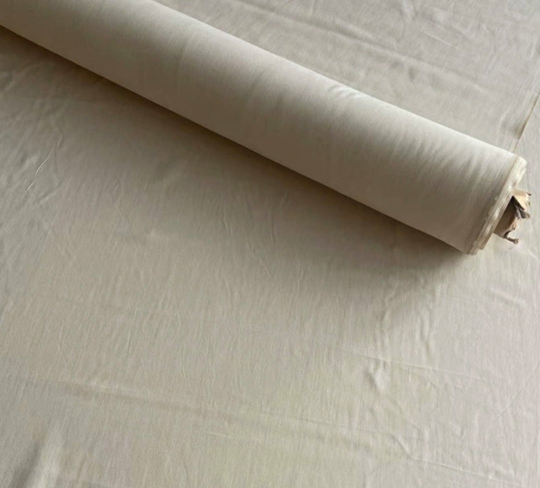 Sand Washed Spun Silk Fabric by the Yard - Etsy