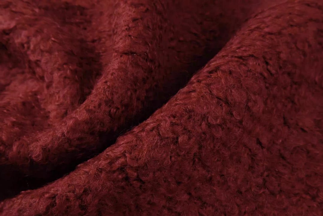 Knit Wool Fabric by the Yard - Etsy