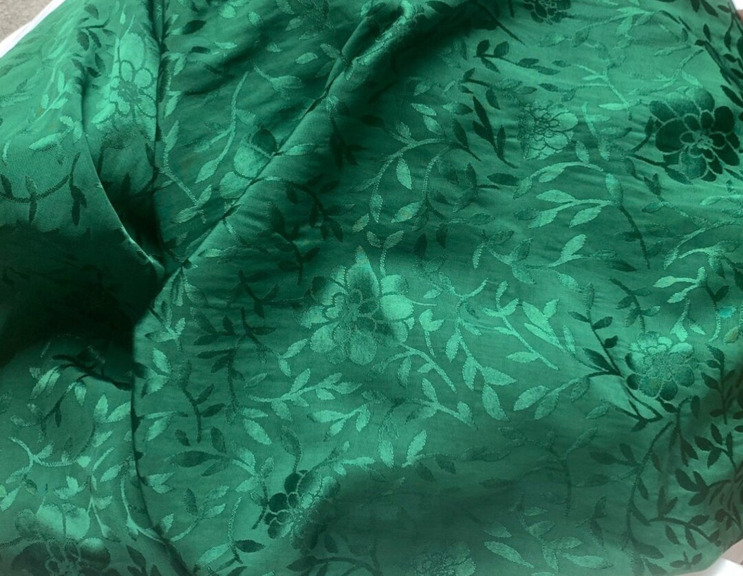 Jacquard Cupra Viscose Fabric by the Yard - Etsy