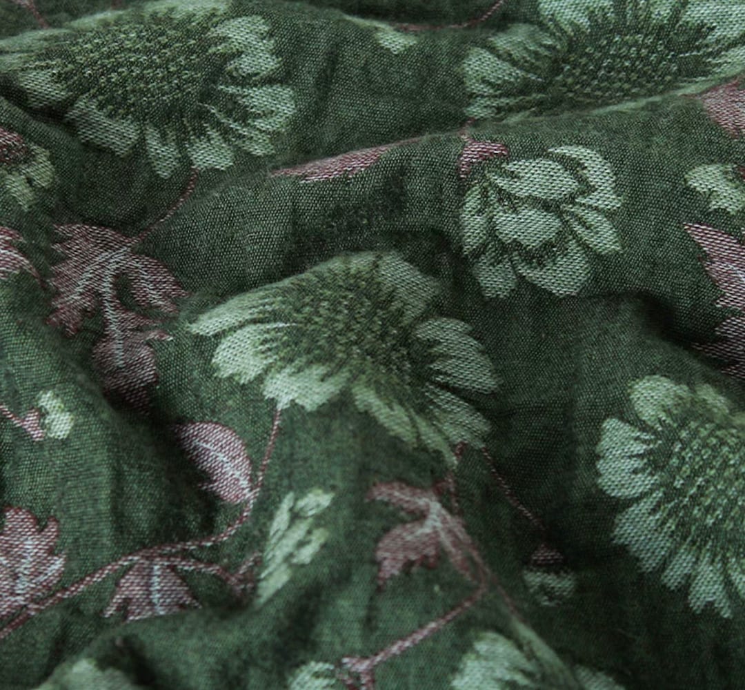 Jacquard Wool Fabric by the Yard - Etsy