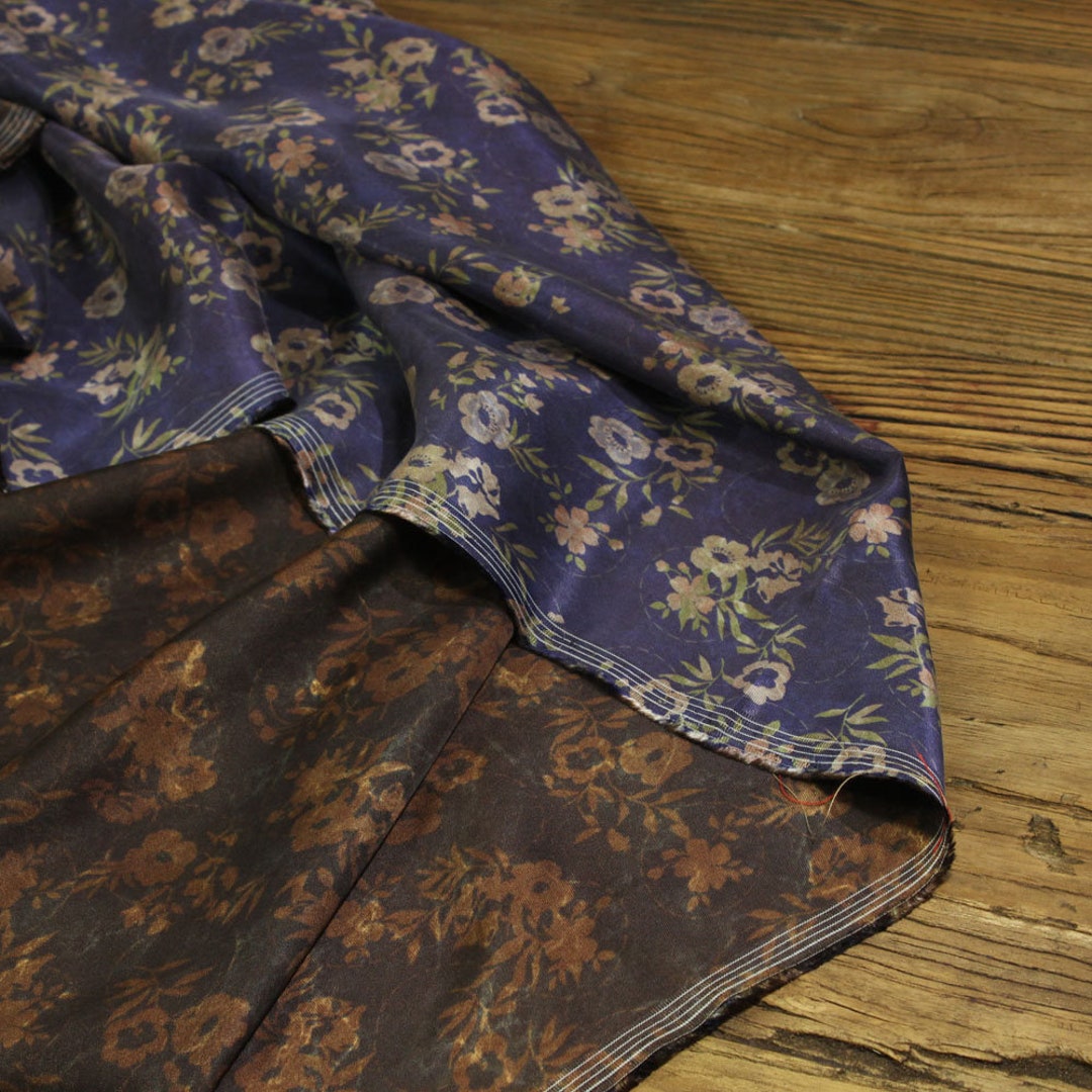 Print Cupra Cupro Fabric by the Yard - Etsy