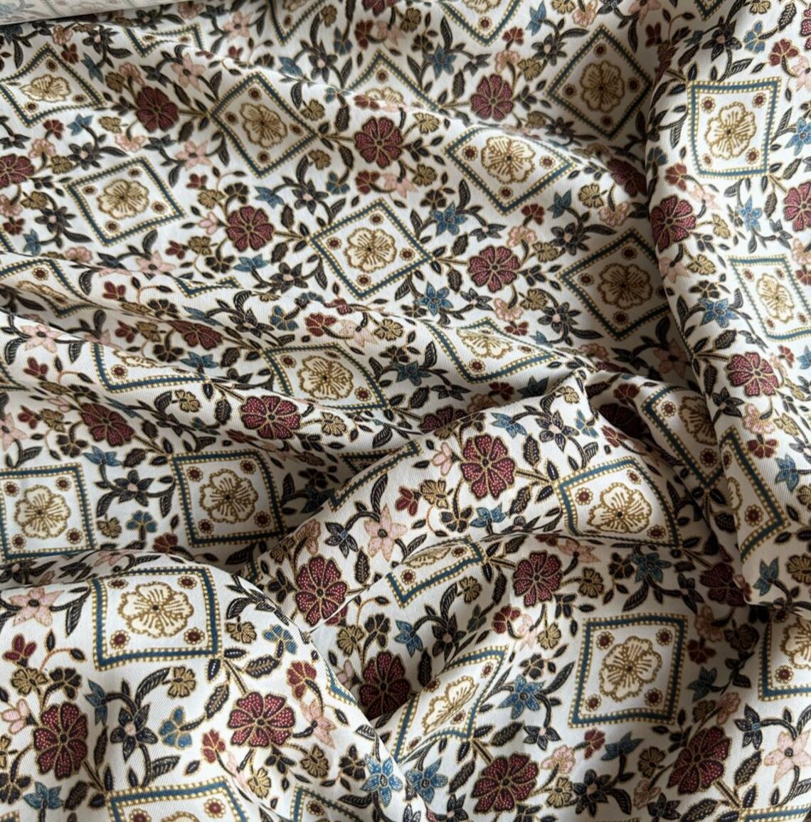 Print Cupra Cupro Fabric by the Yard - Etsy