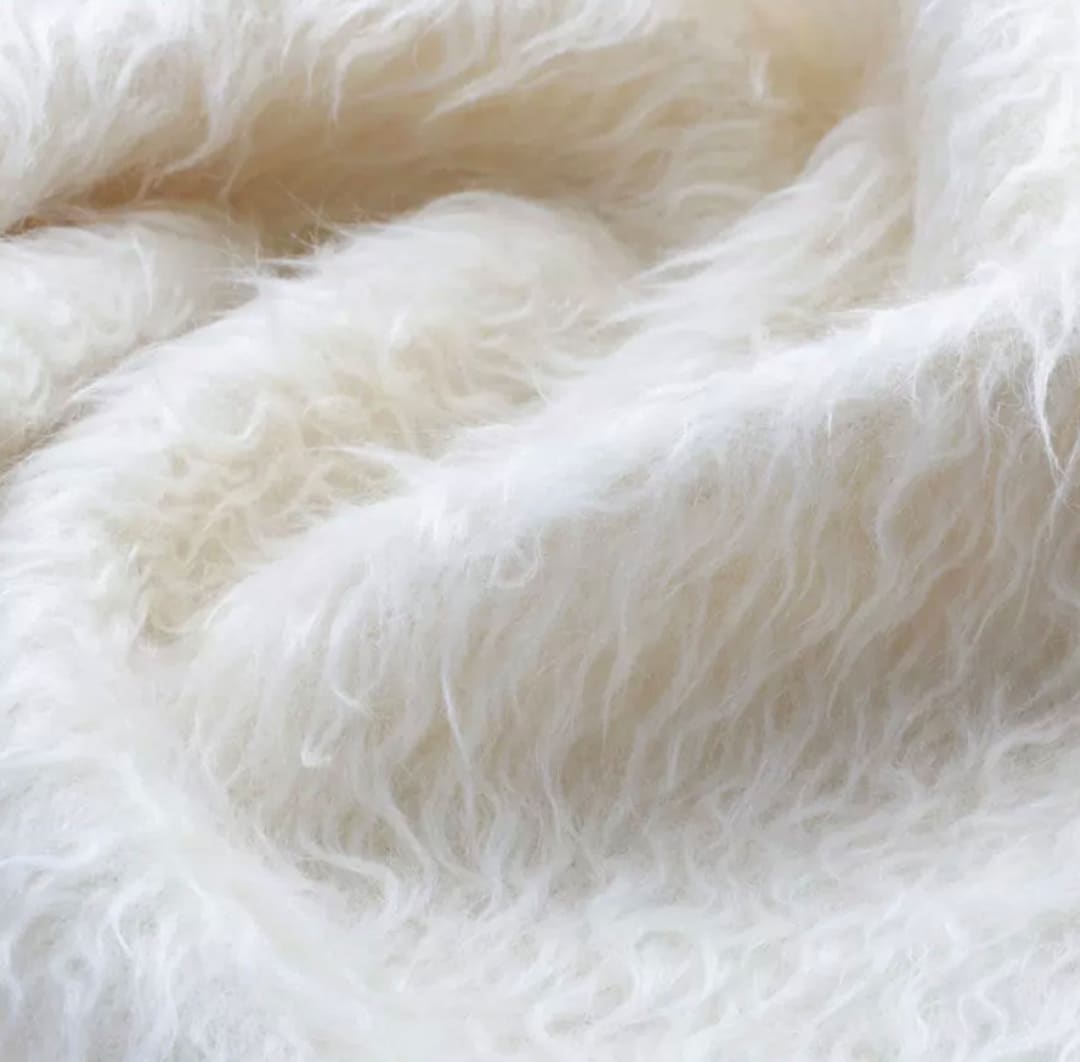 Mohair Wool Fabric by the Yard - Etsy
