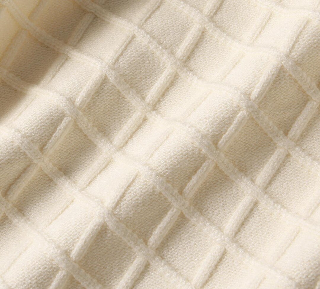 Jacquard Knit Fabric by the Yard - Etsy