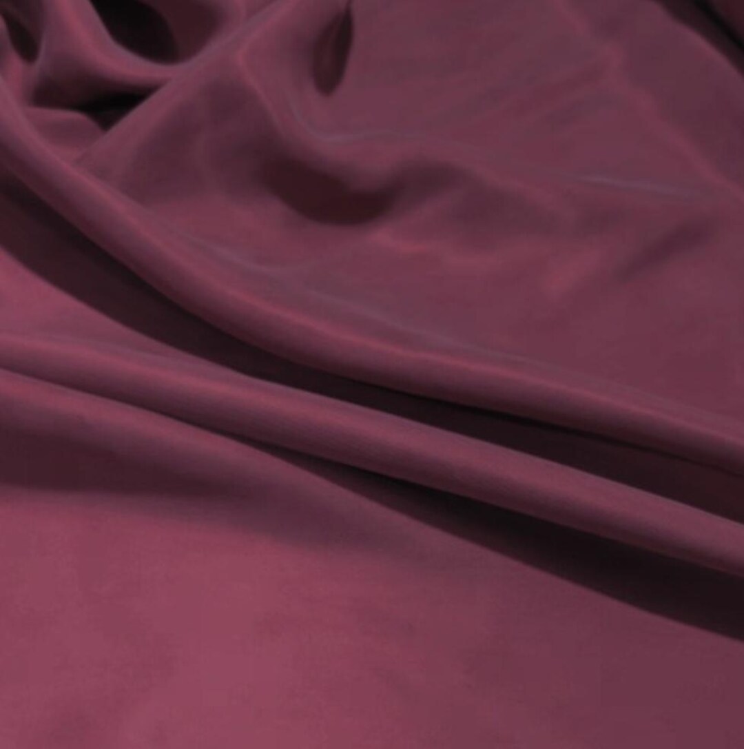 Multi Color Options Cupra Cupro Fabric by the Yard - Etsy