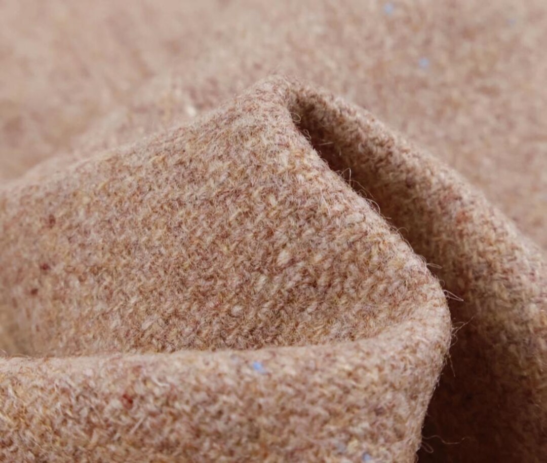 Colorful Specks Wool Fabric by the Yard - Etsy