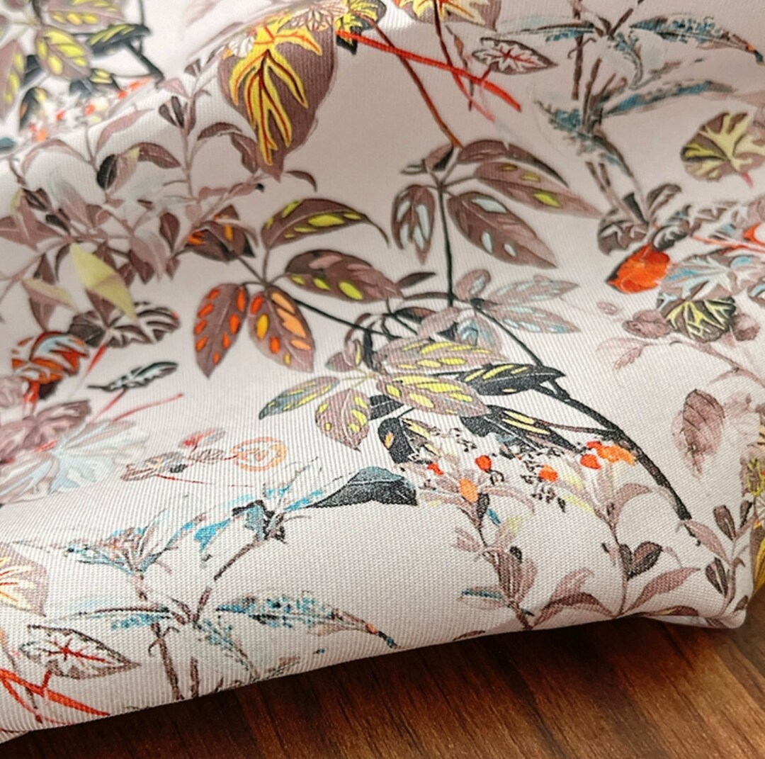 Print Cupra Cupro Fabric by the Yard - Etsy