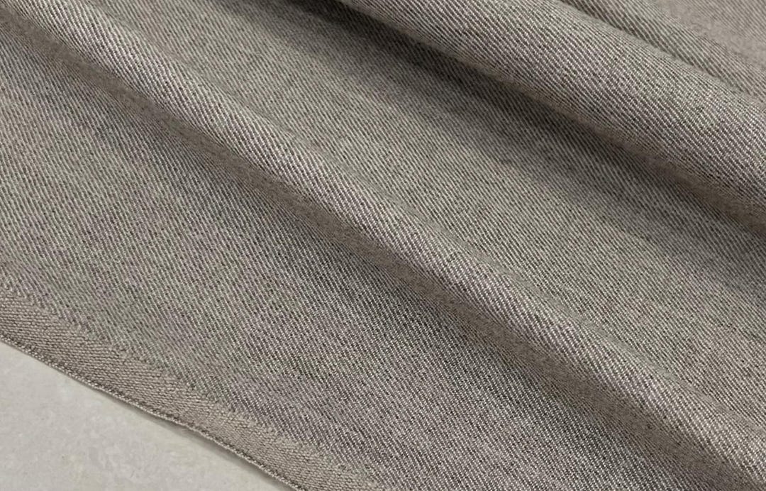 Twill Worsted Wool Fabric by the Yard - Etsy