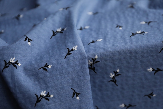 Textured Cotton Fabric by the Yard - Etsy