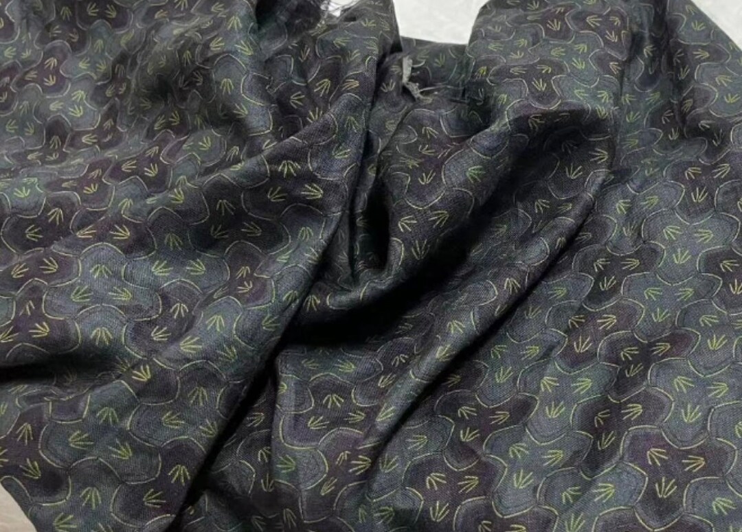 Print Linen Fabric by the Yard - Etsy