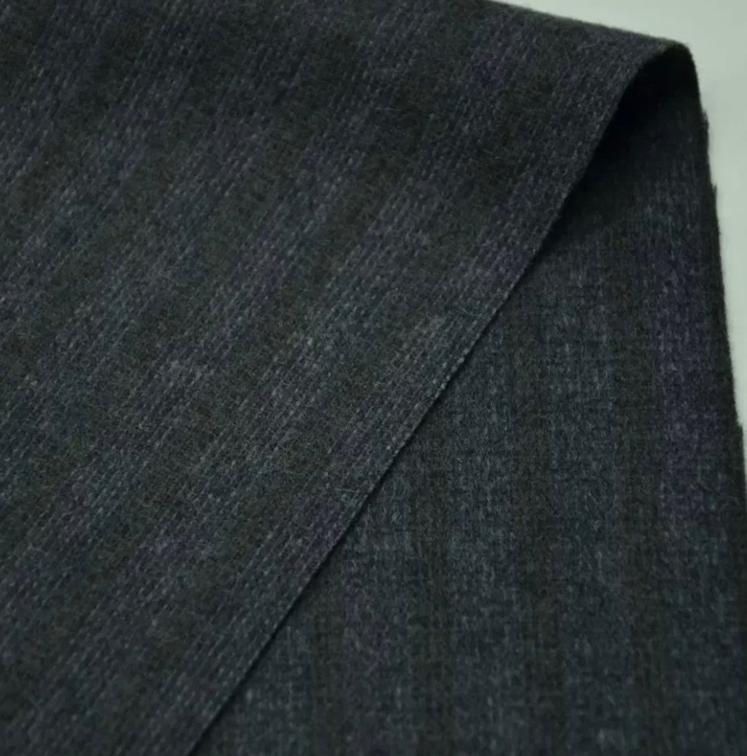 Striped Wool Fabric by the Yard - Etsy