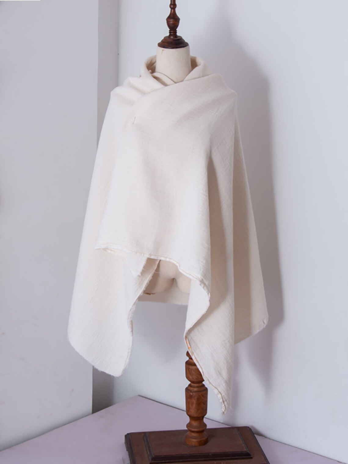 Jacquard Linen Cotton Fabric by the Yard - Etsy