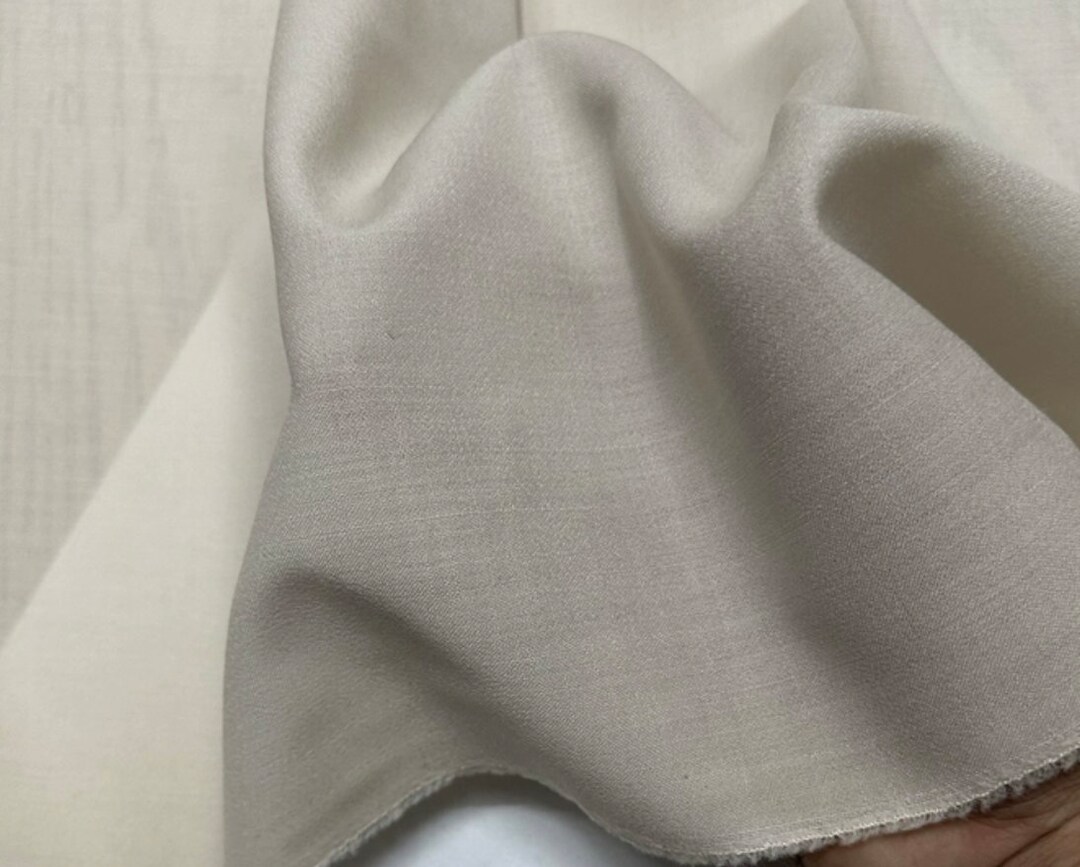 Worsted Wool Fabric by the Yard - Etsy