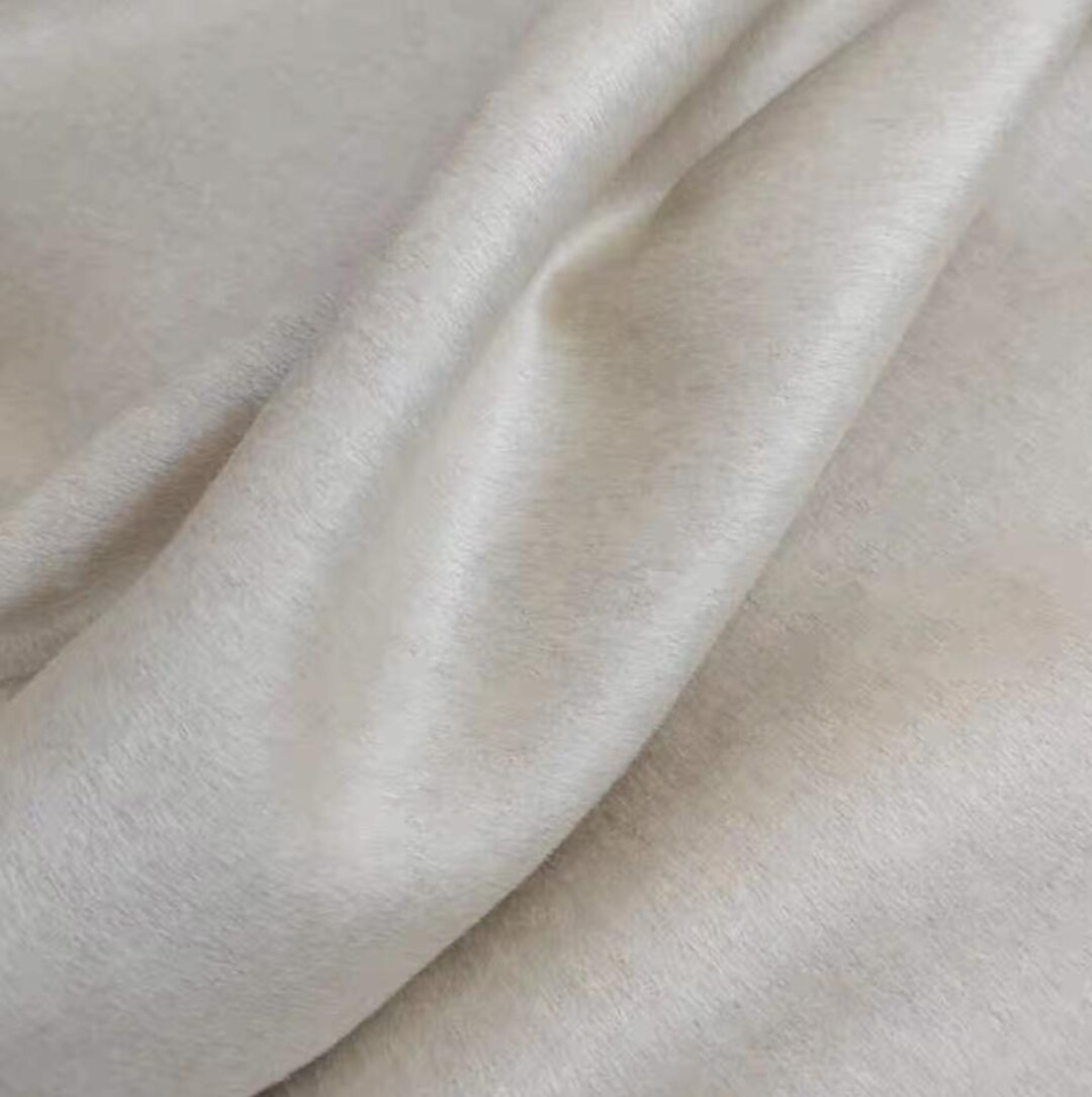 Double Sided Silk Camel Hair Wool Fabric by the Yard - Etsy