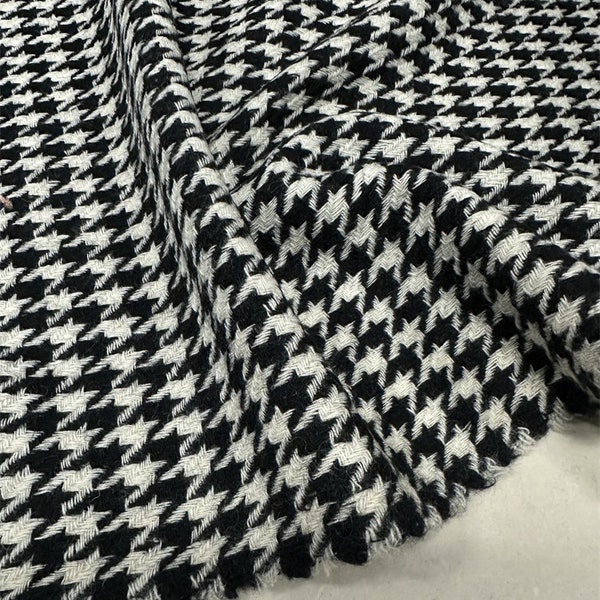 Houndstooth Fabric - Etsy