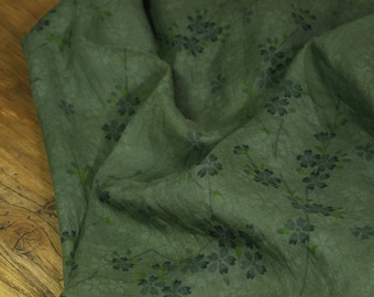 Embroidery Floral Cotton Fabric by the Yard - Etsy