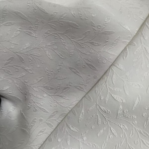 Jacquard Embossed Silk Fabric - Etsy