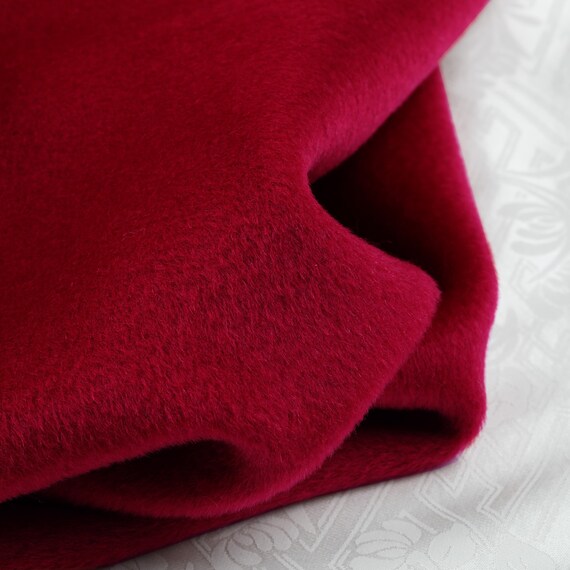 Cashmere Wool Fabric By The Yard Etsy