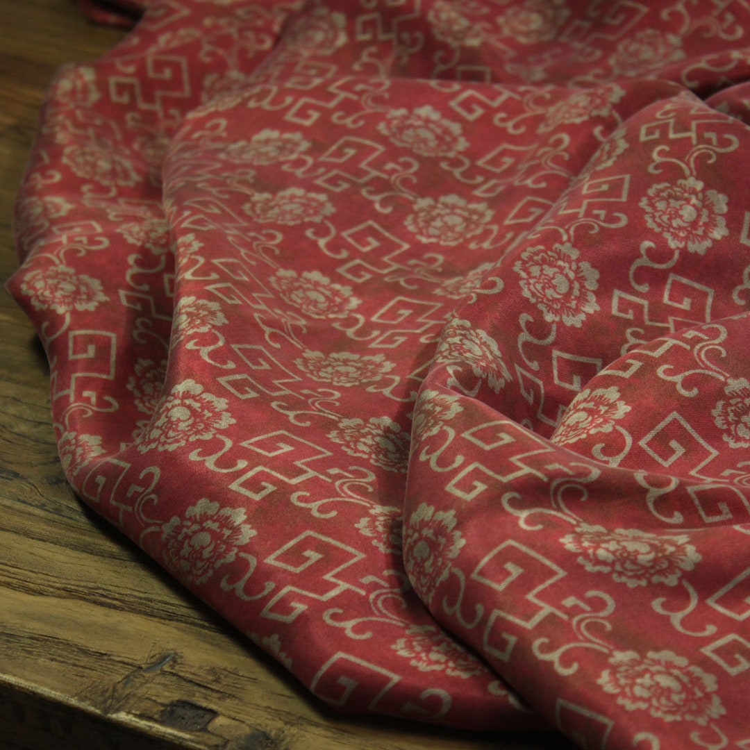 Print Cupra Cupro Fabric by the Yard - Etsy