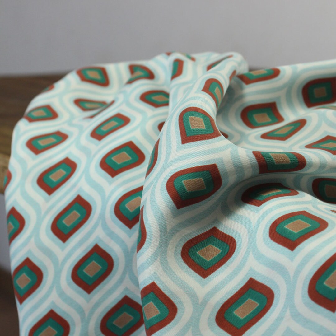 Print Cupra Cupro Fabric by the Yard - Etsy