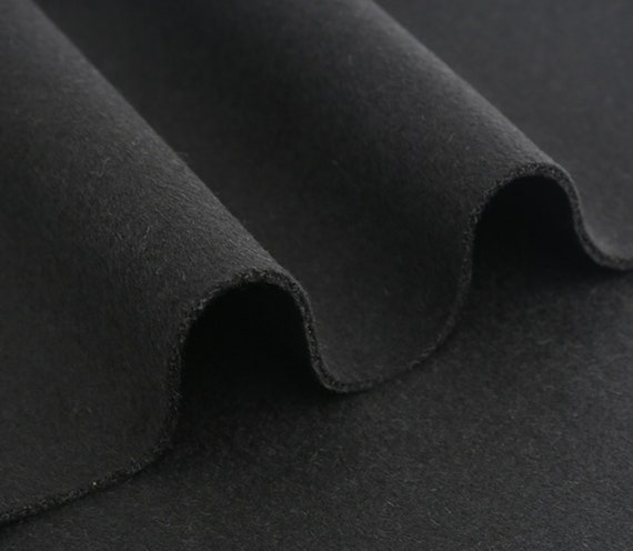 Double Faced Cashmere Wool Fabric By The Yard Etsy