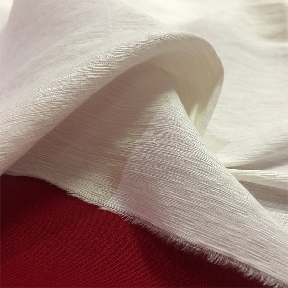 Silk Linen Fabric By The Yard Etsy