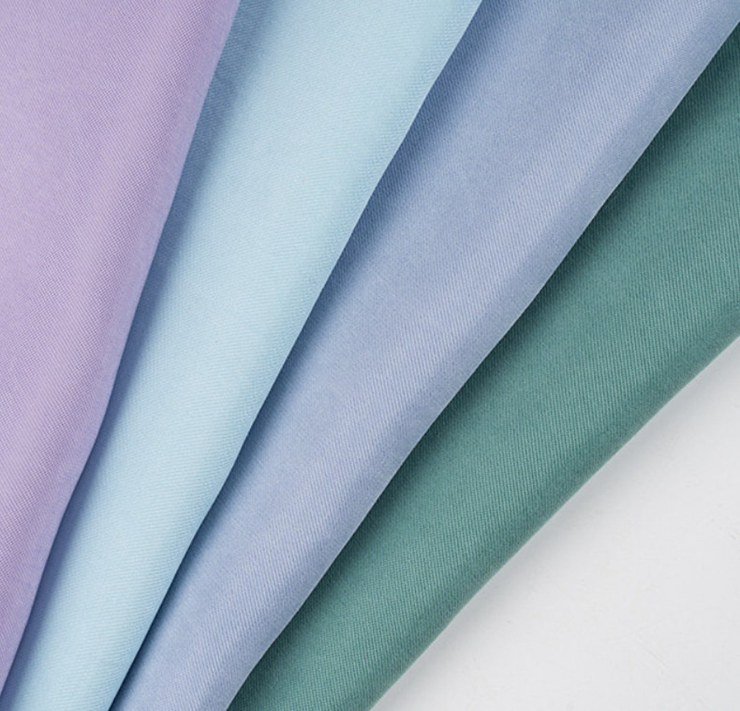 Multi Color Options Cupra Cupro Fabric by the Yard - Etsy