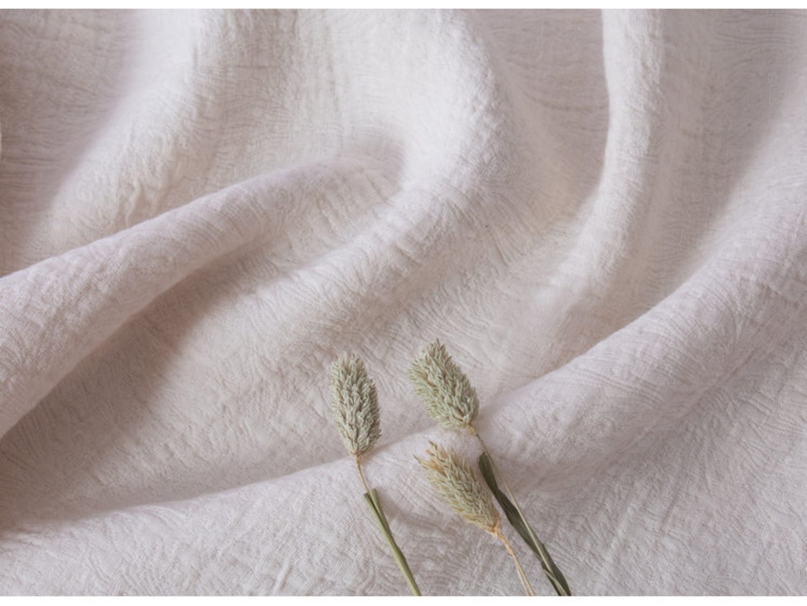 Jacquard Linen Cotton Fabric by the Yard - Etsy