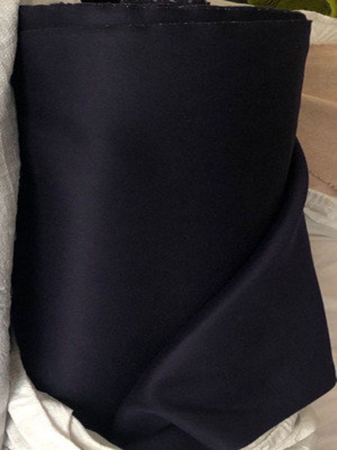 Double Faced Wool Fabric Double Sided Woolen Fabric by the - Etsy