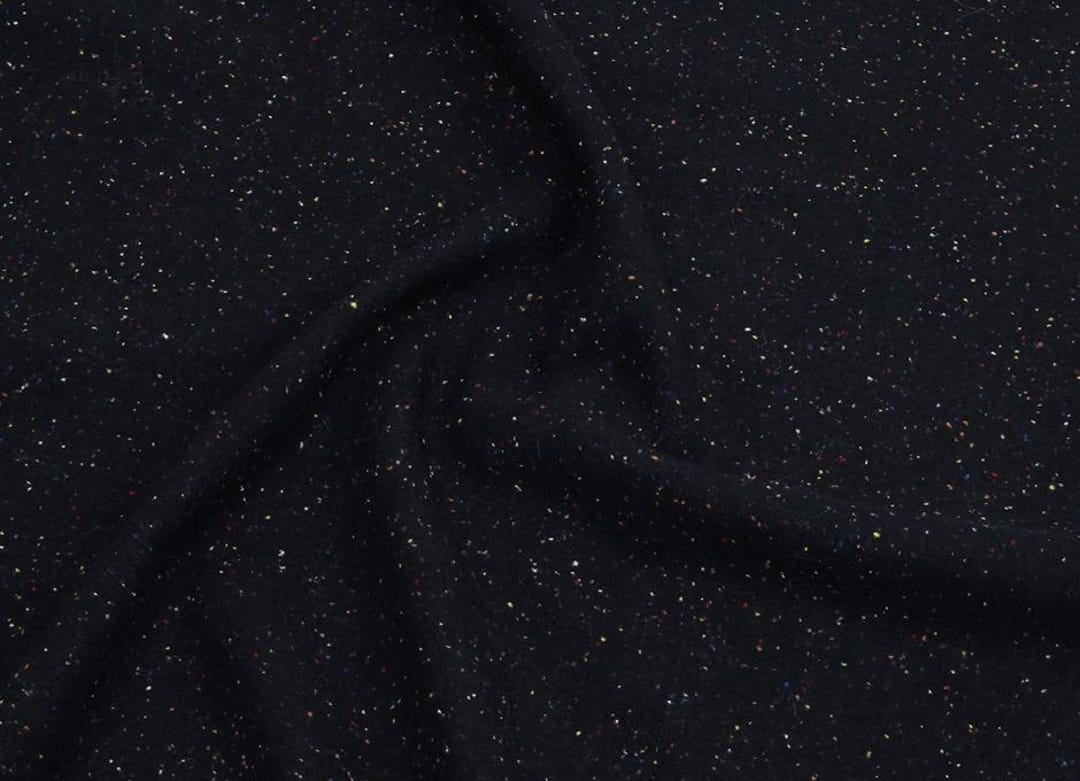 Colorful Specks Wool Fabric by the Yard - Etsy