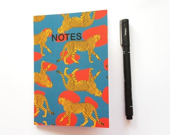 Cheetah Notebook - Etsy