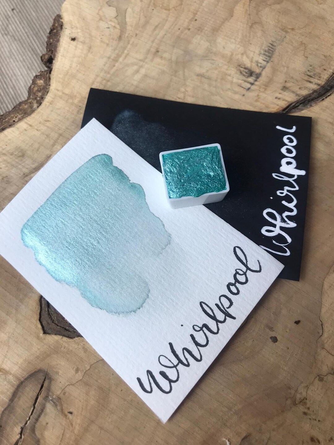 Whirlpool Shimmer Watercolor, Half Pot - Etsy