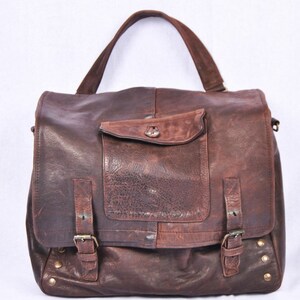 Postman vintage leather bag | Etsy