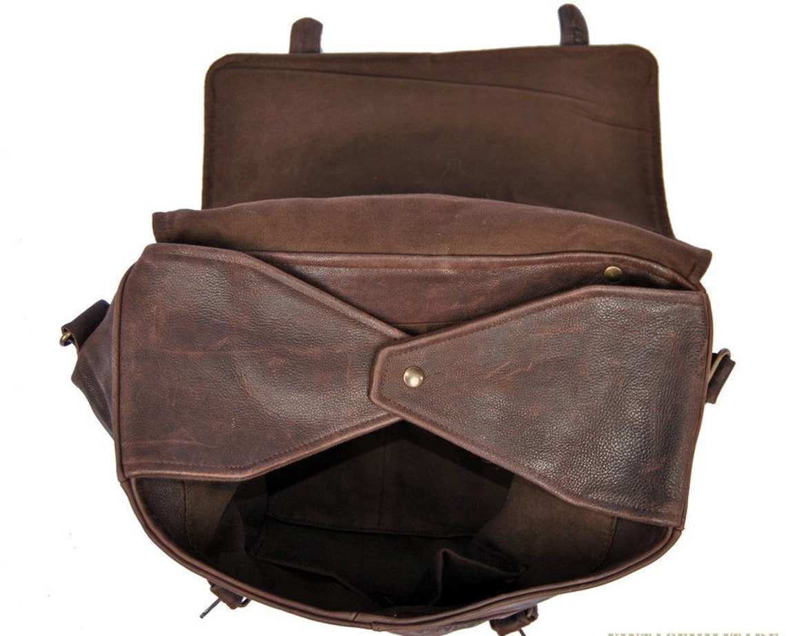Postman vintage leather bag | Etsy