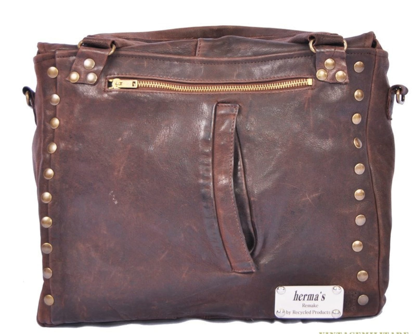 Postman Vintage Leather Bag - Etsy