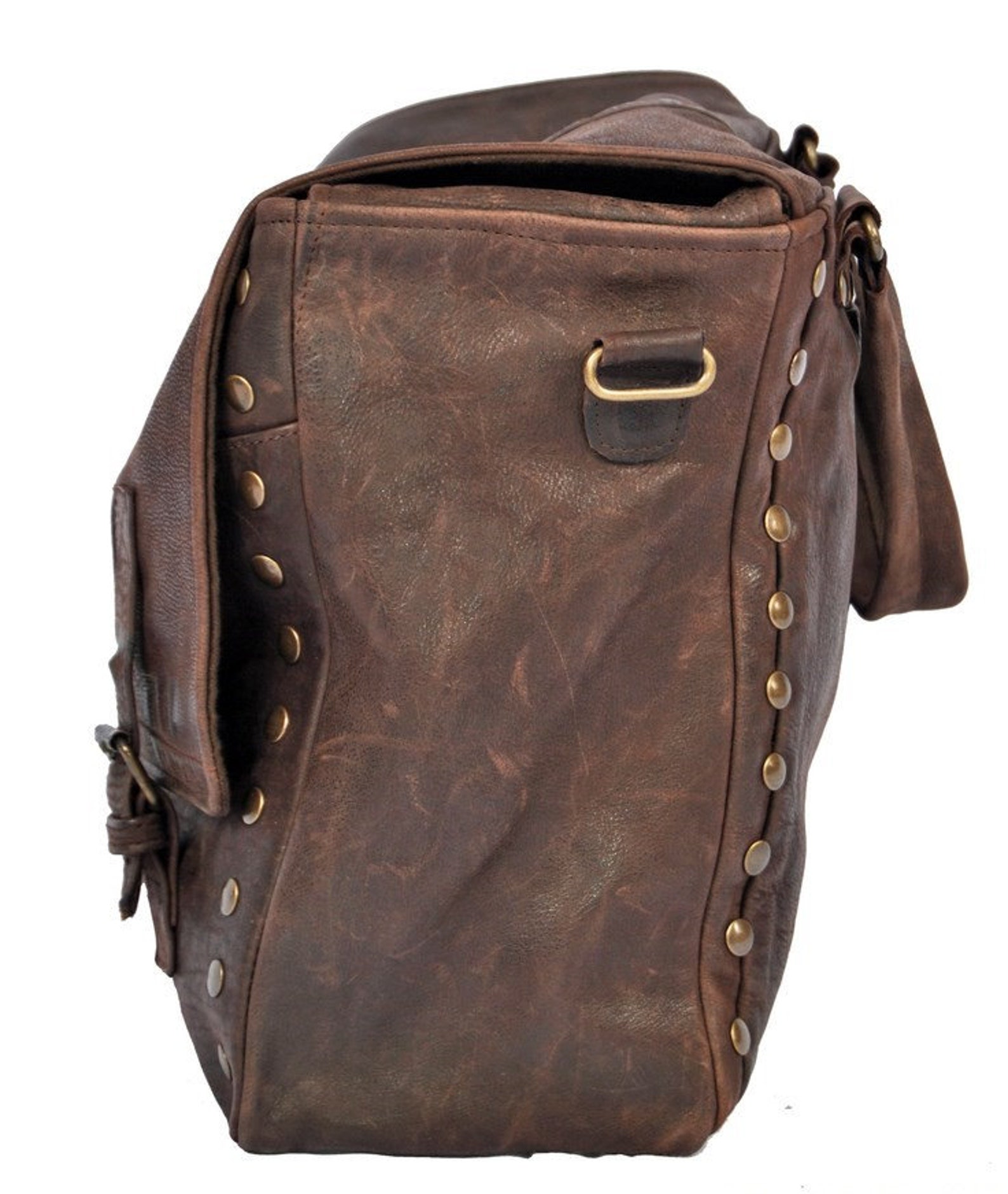 Postman vintage leather bag | Etsy