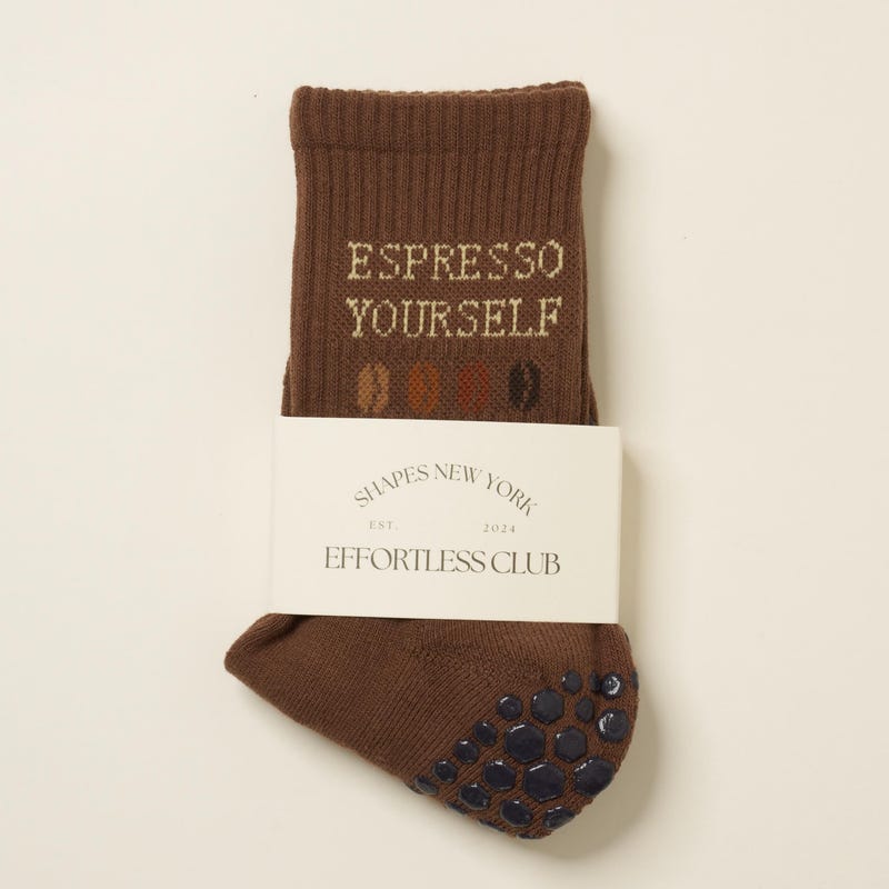 Brown Bean Socks - Etsy