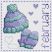 Monthly Calendar - February - Printable Cross Stitch Chart Pattern ...