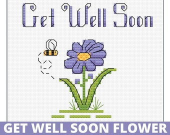 Cross Stitch Card - Etsy