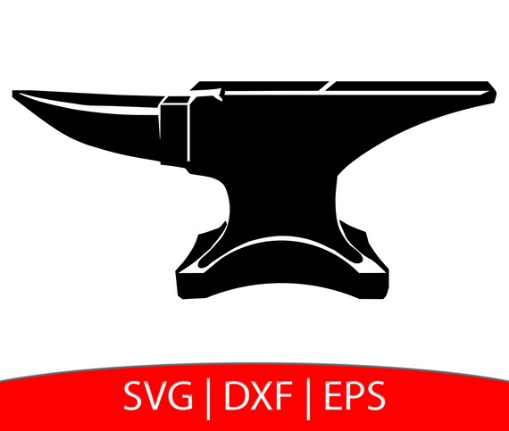 Anvil Svg Blacksmith Clipart Metal Forging SVG Cut File for | Etsy UK
