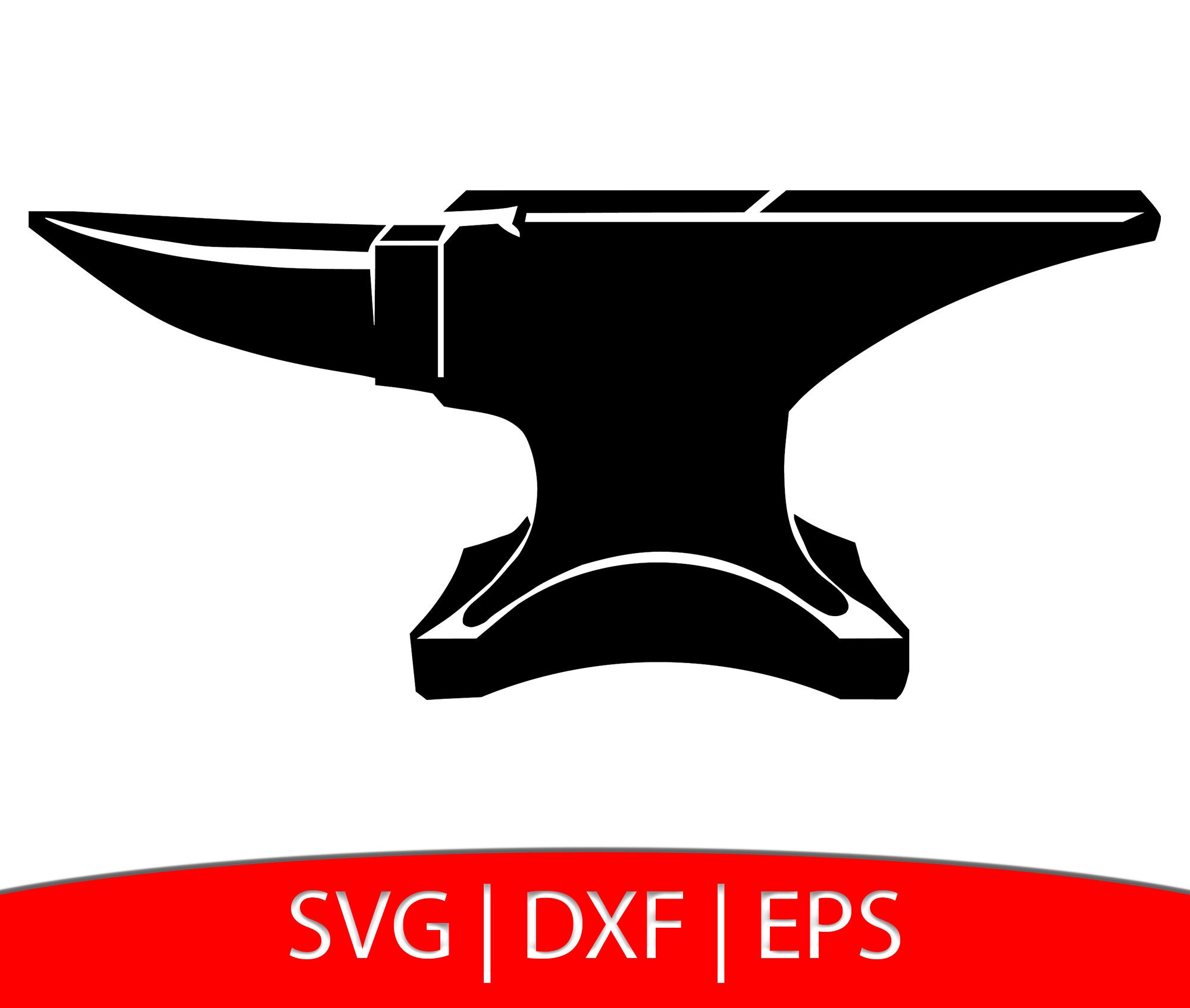 Vector Anvil Dxf Png Anvil Files for Cricut Anvil Cut Files For ...