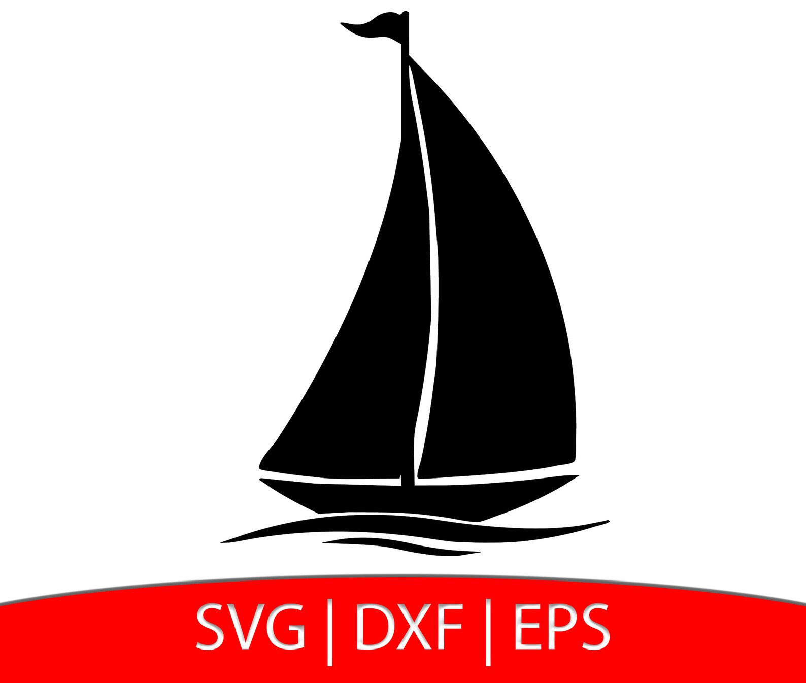 Sailboat SVG File Sailing SVG file for Cricut Sailboat | Etsy