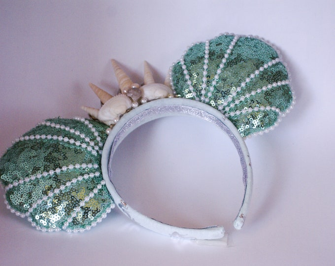Little Mermaid seashell Ears - Etsy