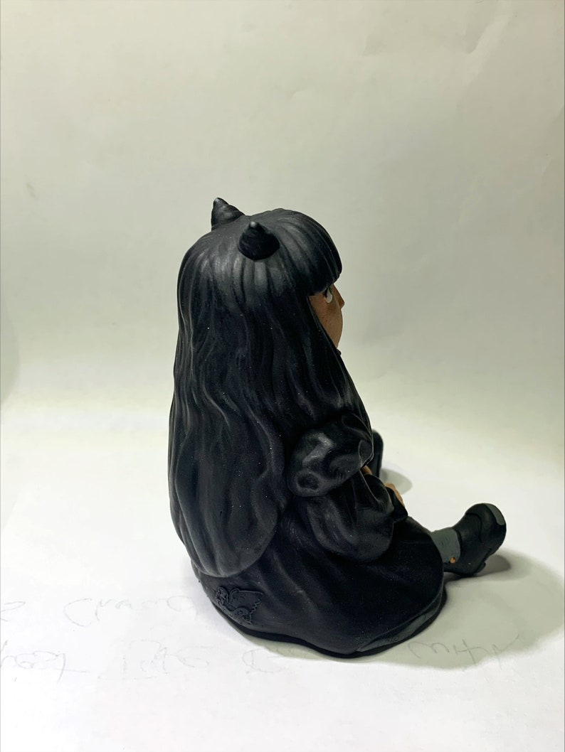 Goth Vampire Doll Figurine - Etsy